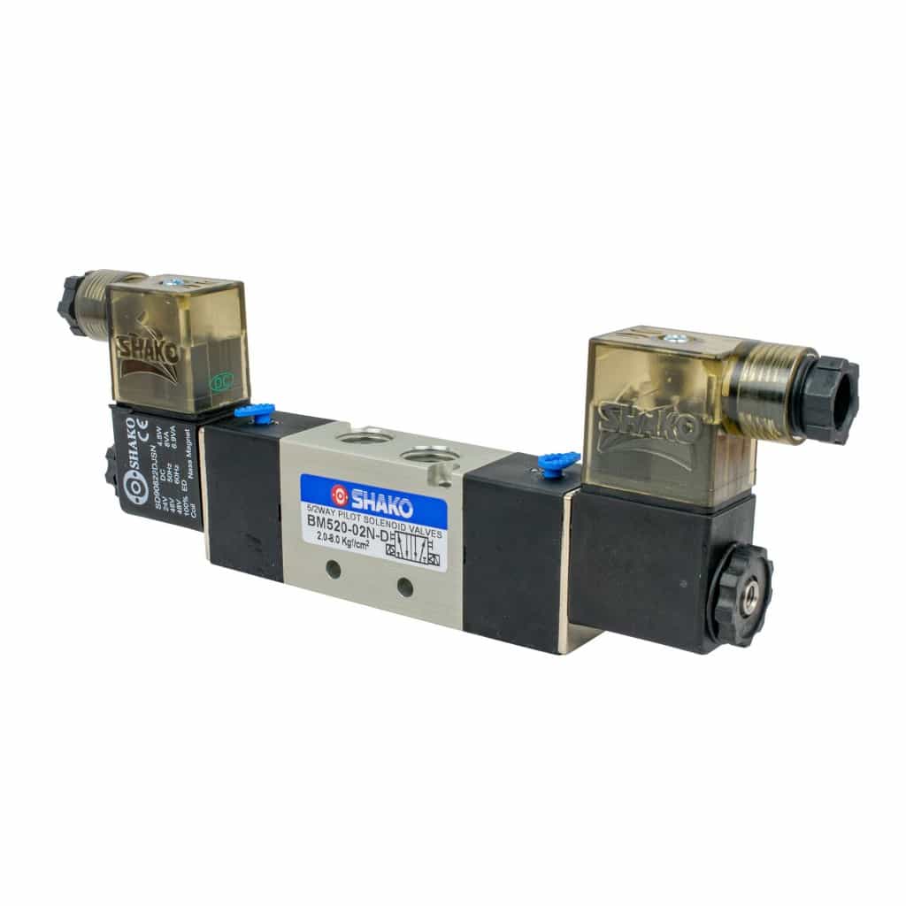Electrov lvula Neum tica 5 2 V AS Doble Solenoide Armotec